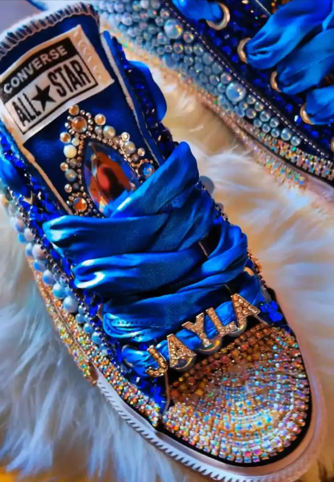 Custom Low-Top Couture Converse All Star – Elevate Your Style! 💕🐊 – B ...